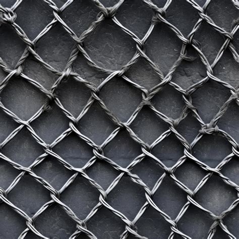 Premium Ai Image Seamless Metal Mesh Texture