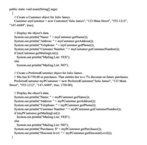 Solved Design A Class Named Person With Fields For Holding A