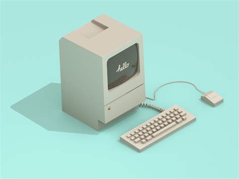 Mac Classic Hello World On Behance