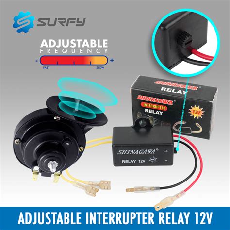 Shinagawa Horn Interrupter Relay 12V Universal Lazada PH