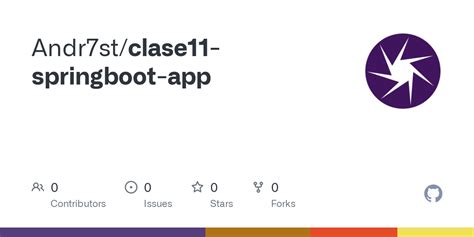 Github Andr St Clase Springboot App