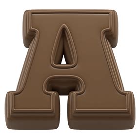 Chocolate Font Sweet OpenType Typeface Handmadefont