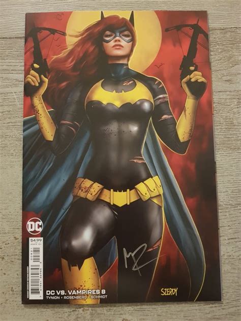Dc Vs Vampires 8 Nathan Szerdy Cover Signed By Story Creator Matthew