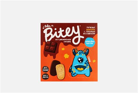 Bitey Печенье с глазурью Шоколад 1 шт — купить в Москве