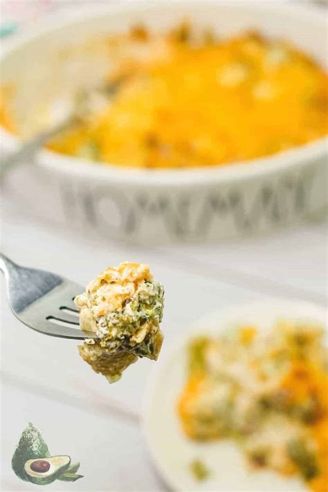 Simple Keto Broccoli Casserole