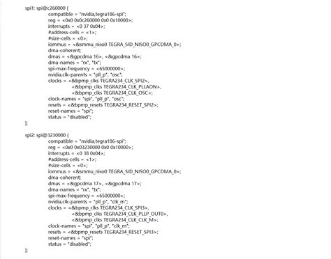 Jetson Agx Orin Jetpack512 Use Spi2 Jetson Agx Orin Nvidia Developer Forums