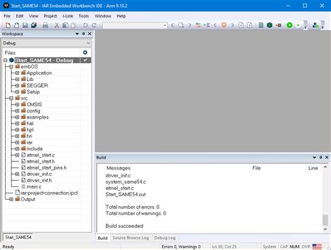 Using Embos With Microchip S Atmel Start And Iar Segger Wiki