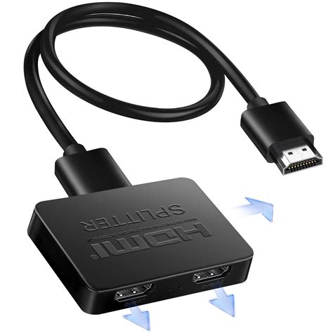 Avedio Links 4K HDMI Splitter 1 In 3 Out Duplicate Mirror Screen USB