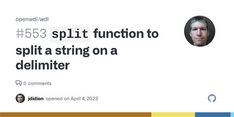 Split Function To Split A String On A Delimiter Issue