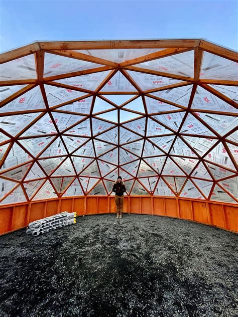 30ft 9m Geodesic Dome Diy Build Plans No Hubs Imperial And Metric Etsy