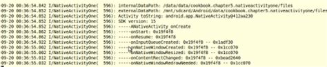 Android Native Application API