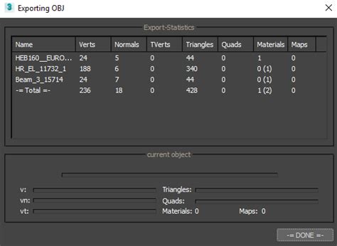Solved How To Export To Obj With Mtl Correctly Autodesk Community