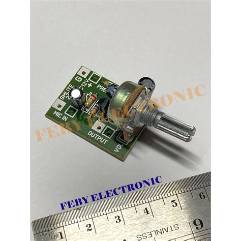 Jual Kit Preamp Mic 1 Transistor Potensio Gm Lite Pre Amp Mic 1 Tr