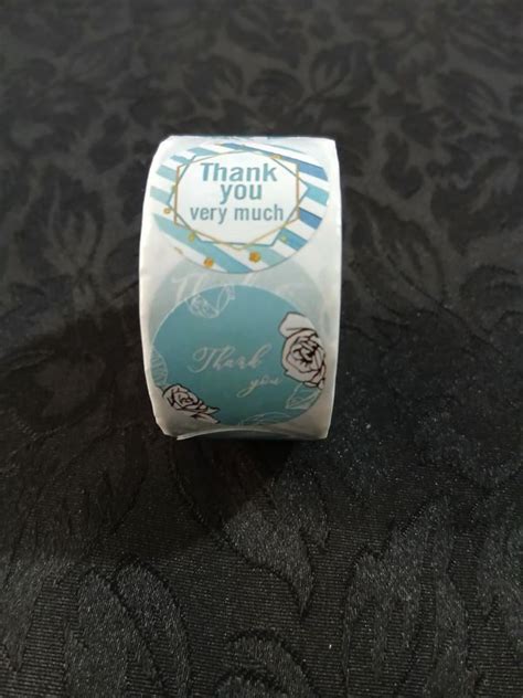 Stickers Thank You 500 Unit