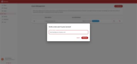 Invite New User Randmar Io