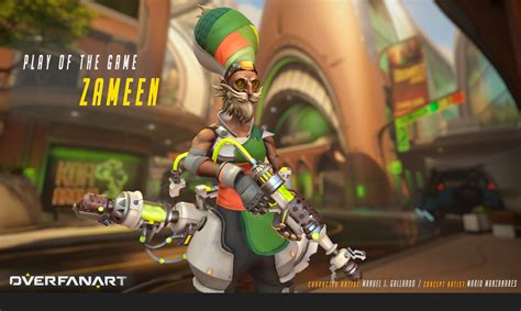 Zameen Overwatch Fan Made Character — Polycount