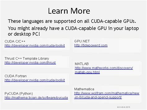 Introduction To The CUDA Platform CUDA Parallel Computing