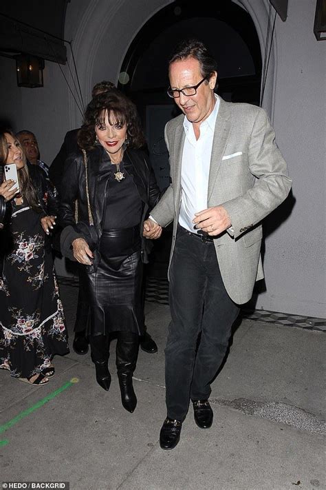 Smitten Joan Collins 86 And Husband Percy Gibson 55 Looked More
