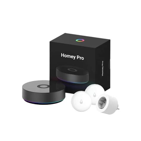 Centrala Inteligentnego Domu Homey Pro 2x Czujnik Zalania I Wycieku