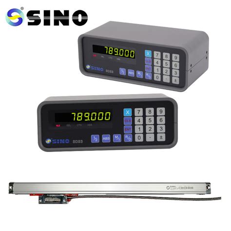 sds3 1 single axis dro sino digital readout system ka300 grating glass