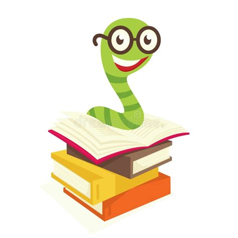 Bookworm Stock Vector Illustration Of Individual Education 10792932