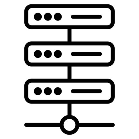 Technology Database Network Server Internet Icon Download On Iconfinder