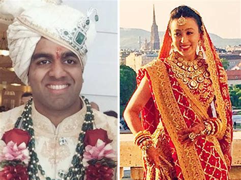 An Extravagant Affair Parth Jindal Ties The Knot With Anushree Jasani