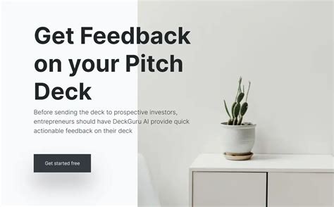 Get Free Ai Insights For Your Pitch Deck Deckguru