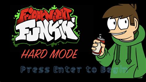 Friday Night Funkin Vs Edds World Hard Mode Youtube