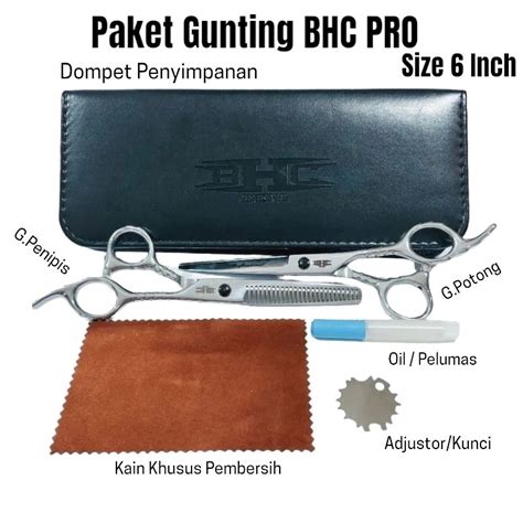 Jual Bhc Gunting Rambut Gunting Sasak Penipis Zigzag Barbershop Gunting Pangkas Cukur Potong