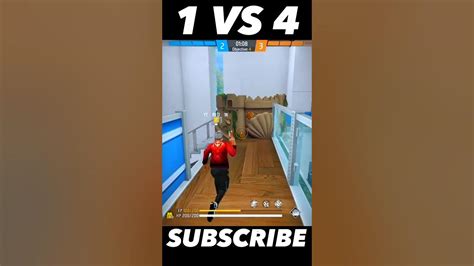 1vs4🔥🤯 12 Hp Clutch With P90 Only Against Grandmaster Players Only