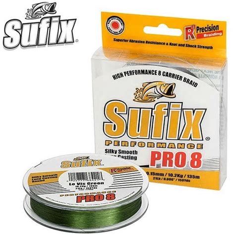 Sufix Performance Pro 8 Braid 275m Lo Vis Green Megafish Sufix Performance Pro 8 Braid 275m Lo Vis Green Megafish