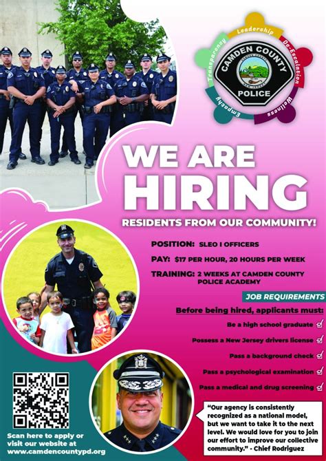 Careers Camden County Police Department