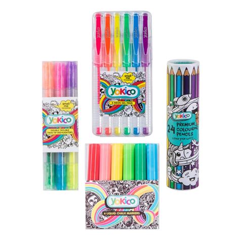 34 Off On Yokico 42 Piece Colouring Pack Za