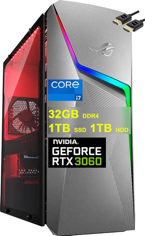 Asus Rog Strix G10ce Computadora De Escritorio Para Juegos Intel 8 Core
