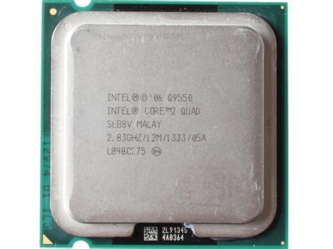 Intel Core 2 Quad Q9550 - Core 2 Quad Yorkfield Quad-Core 2.83 GHz LGA ...
