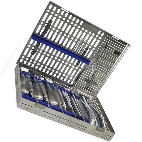 Dental Atraumatic Extraction Kit 11 Instruments With Large Cassette