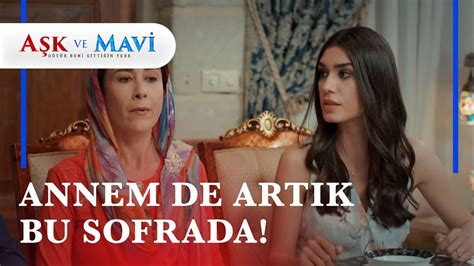 Refika Hasibe yi sofrasına almıyor Aşk ve Mavi 32 Bölüm YouTube