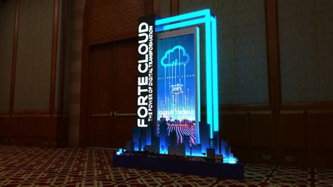 Aws Forte Cloud Event On Behance