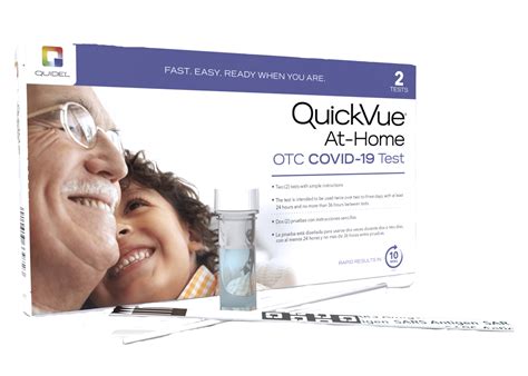 Quidel QuickVue COVID 19 Rapid Antigen Test Freshstart Medical