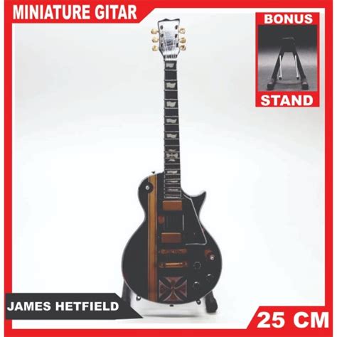 Jual Miniatur Gitar James Hetfield Metalica Miniatur Gitar Metalica