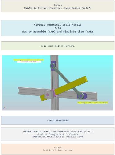 virtual technical scale models t 2d how to assemble cad and simulate