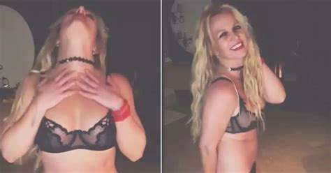 Britney Spears Spills Bedroom Secret In Bizarre Note To Fans While Twirling Around In Sheer Bra