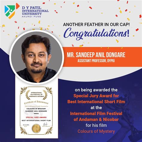 Dypiu Akurdi On Linkedin Dypiu Facultyachievement