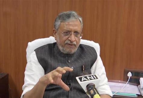 Ex Bihar Dy Cm Sushil Modi Named Bjp Candidate For Rajya Sabha Bypoll