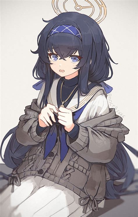 Ui Blue Archive Drawn By Bespin Danbooru