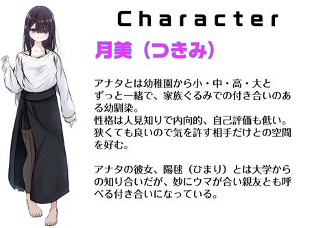 【d2t】【ku100】私は悪くないのに ~side月美~ 私はアナタを歪ませたい M男のための同人作品情報