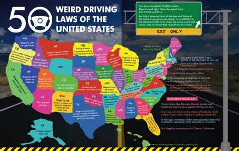 Behind The Wheel Oddities ─ 10 Bizarre Driving Laws Across The United