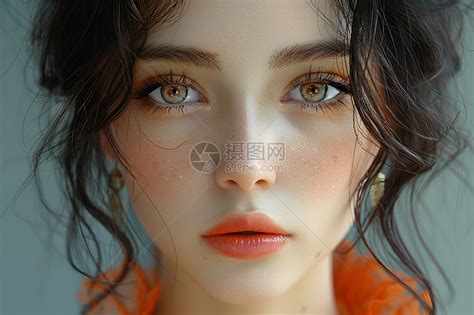 大眼萌妹高清图片下载 正版图片601161073 摄图网