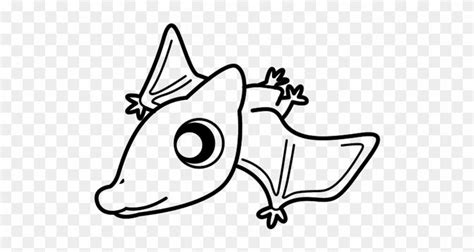 Dibujo De Pterod Ctilo Beb Para Colorear Dinosaurios Para Colorear